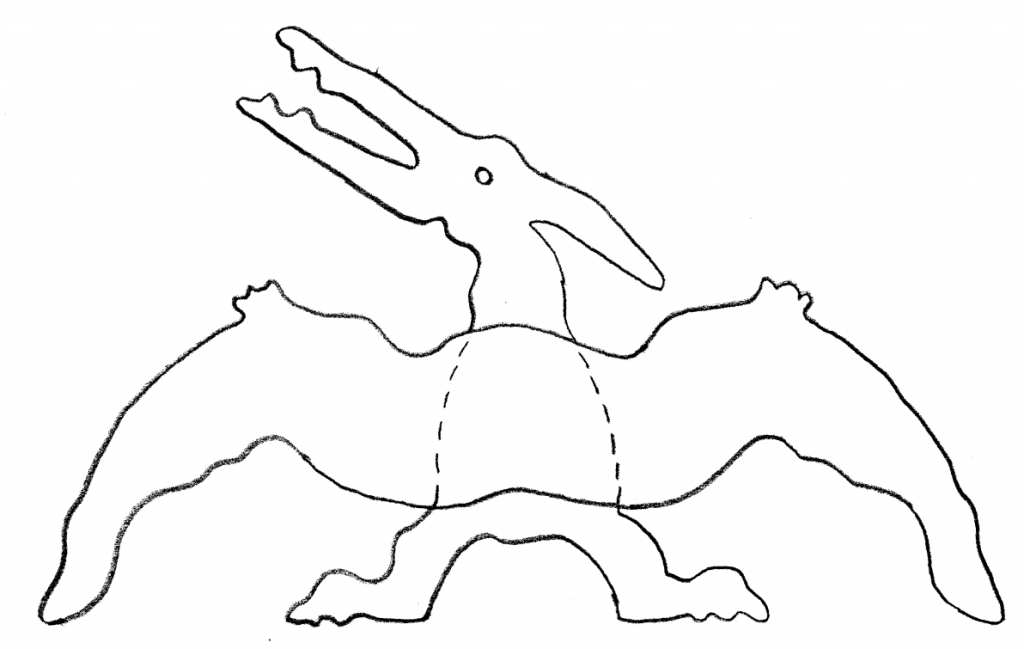 Toy Pattern: Dinosaur-Pteranodon – St. Louis Woodworkers Guild
